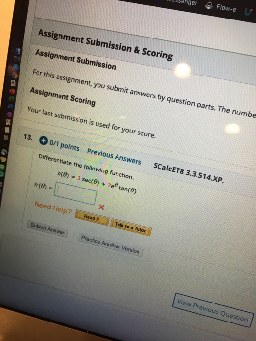 Solved Tussenger Flow-e Assignment Submission & Scoring | Chegg.com