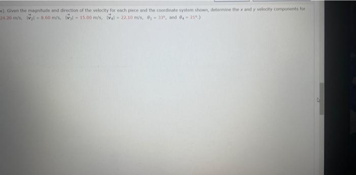 Solved A firecracker explodes into four equal pieces (see | Chegg.com