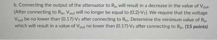 Solved 1. A sensor has a Thevenin equivalent circuit with Vt | Chegg.com