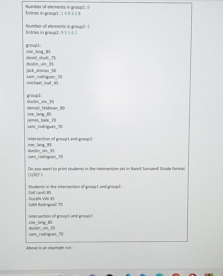 Solved Task 2: Implement printStudent function. void | Chegg.com