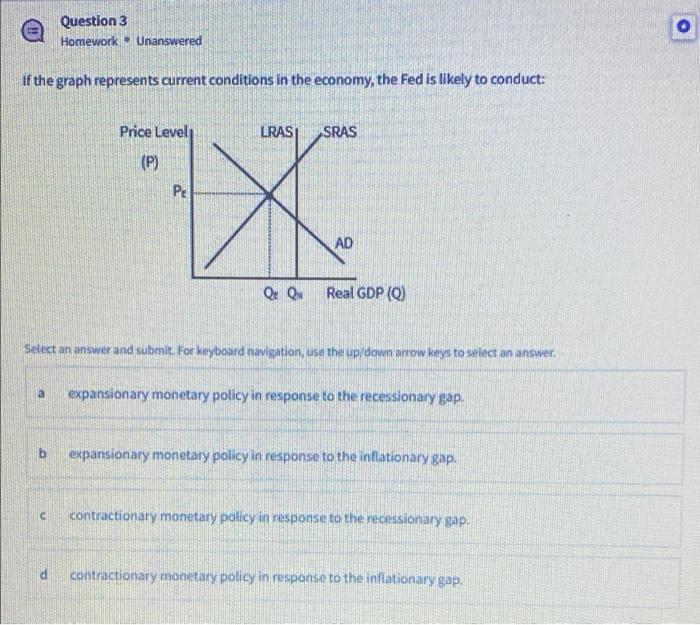 Solved Question 3 Homework Unanswered If the graph | Chegg.com