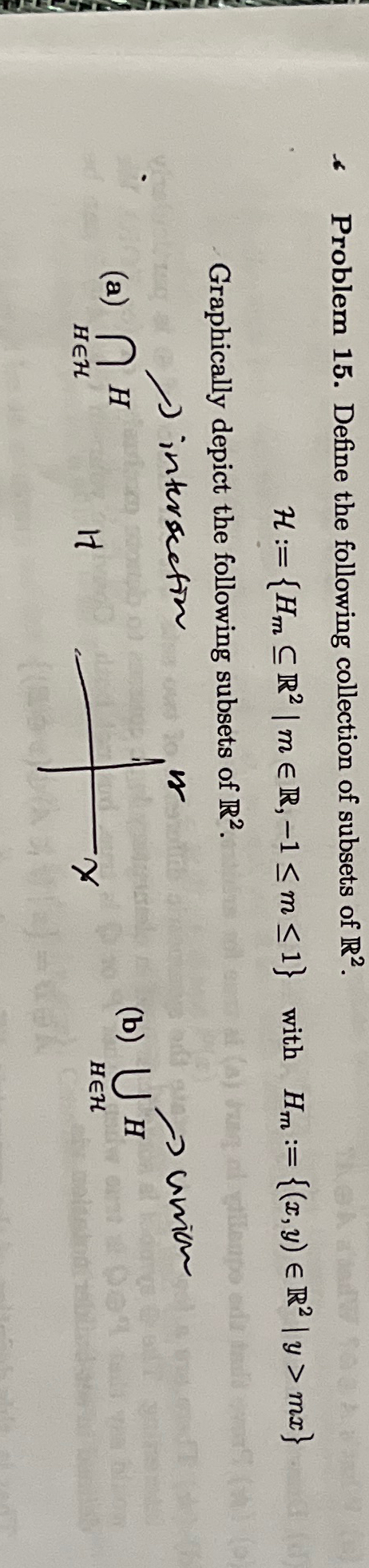 Solved Problem 15. ﻿Define the following collection of | Chegg.com