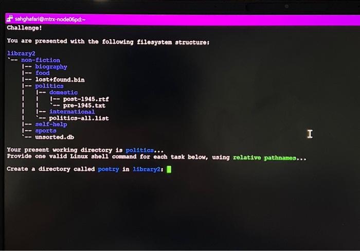Solved Challenge! You are presented with the following | Chegg.com