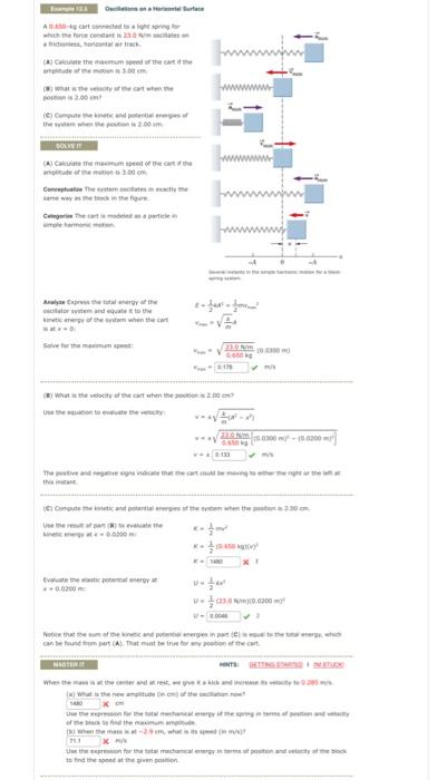 Achise Eeprias the foty andery ar the oecillatar | Chegg.com