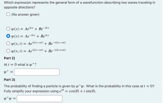 Solved Which expression represents the general form of a | Chegg.com