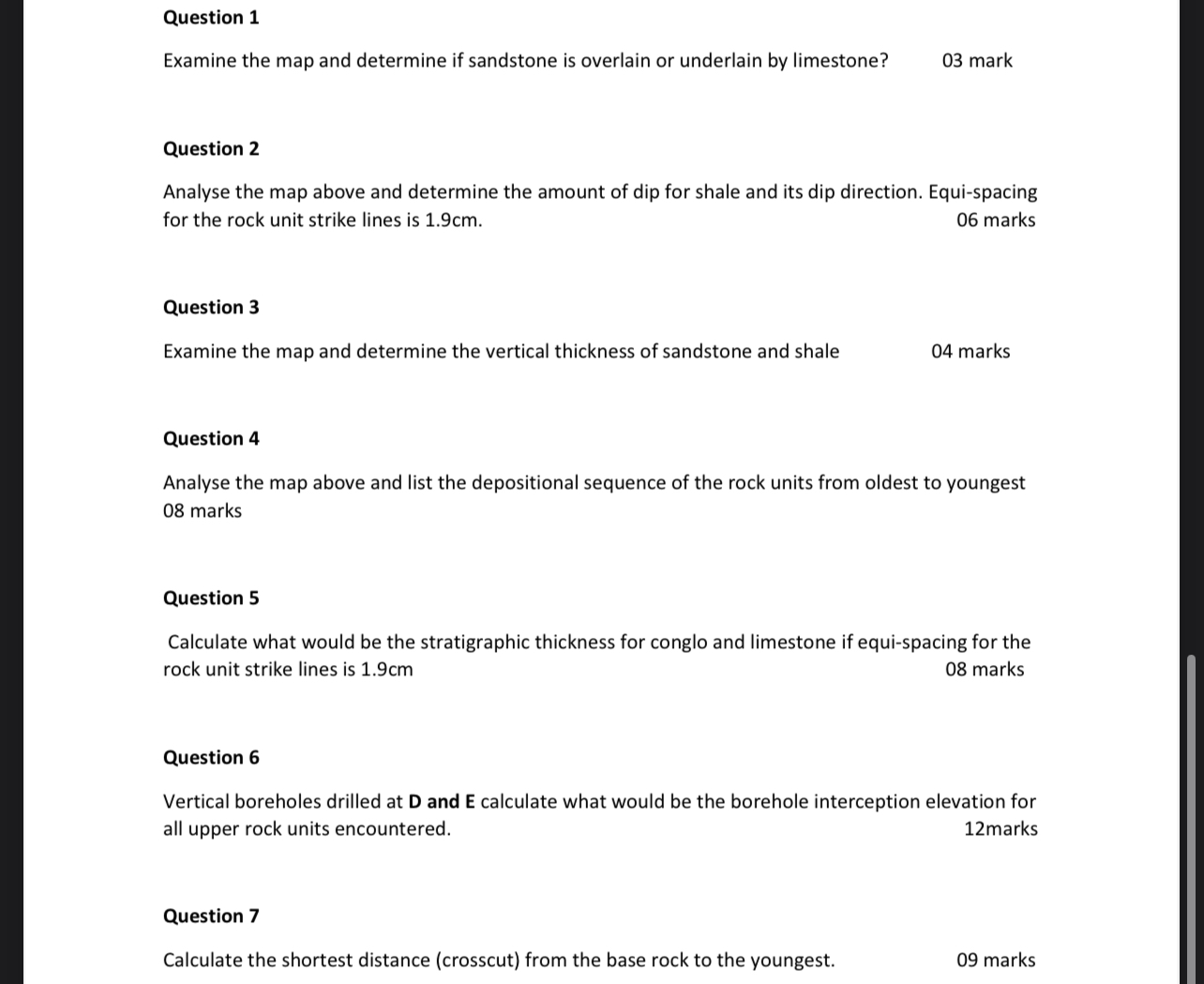 Solved Study the map below and answer the following | Chegg.com