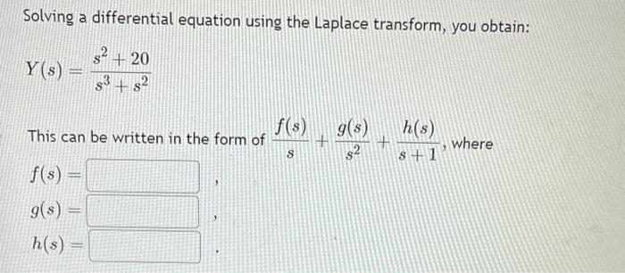 Solved Given the differential equation | Chegg.com