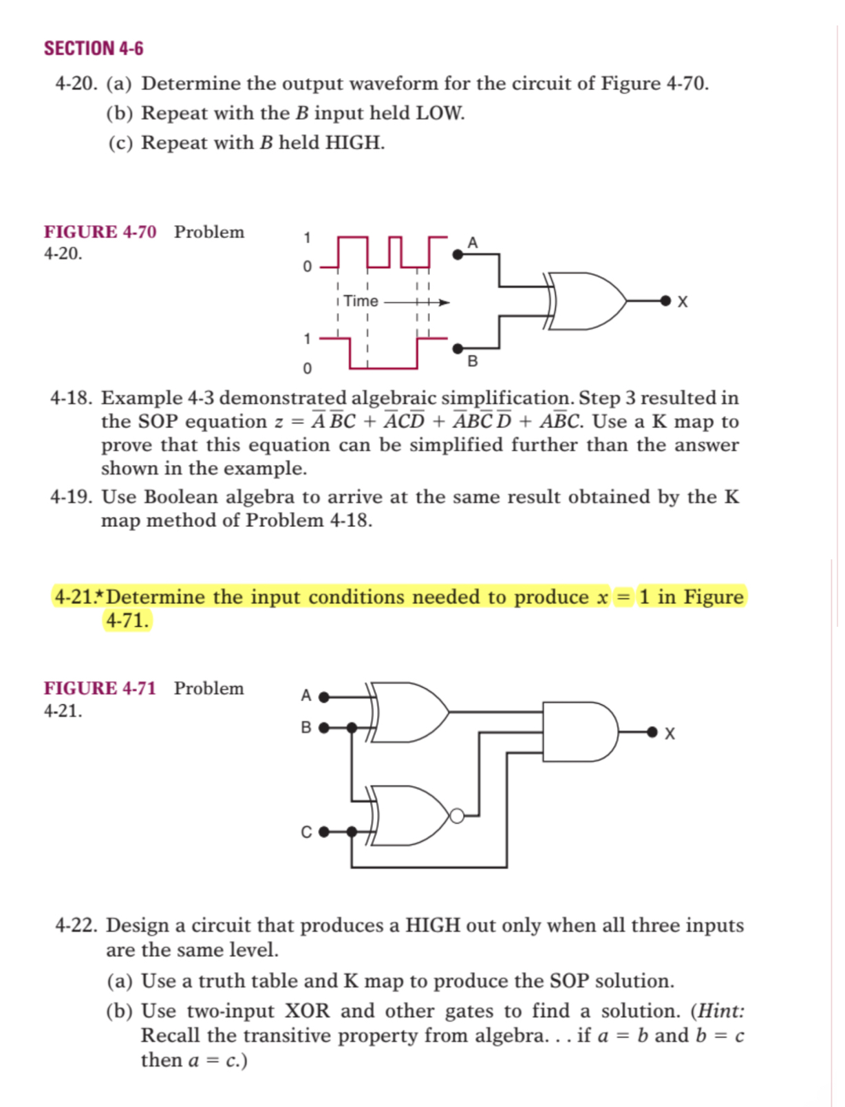 Solved SECTION 4-64-20. (a) ﻿Determine the output waveform | Chegg.com