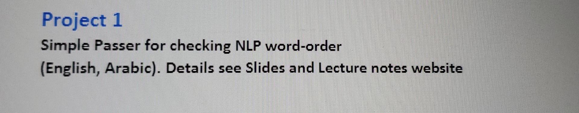 Solved make a project, and upload it as a text and photo and | Chegg.com