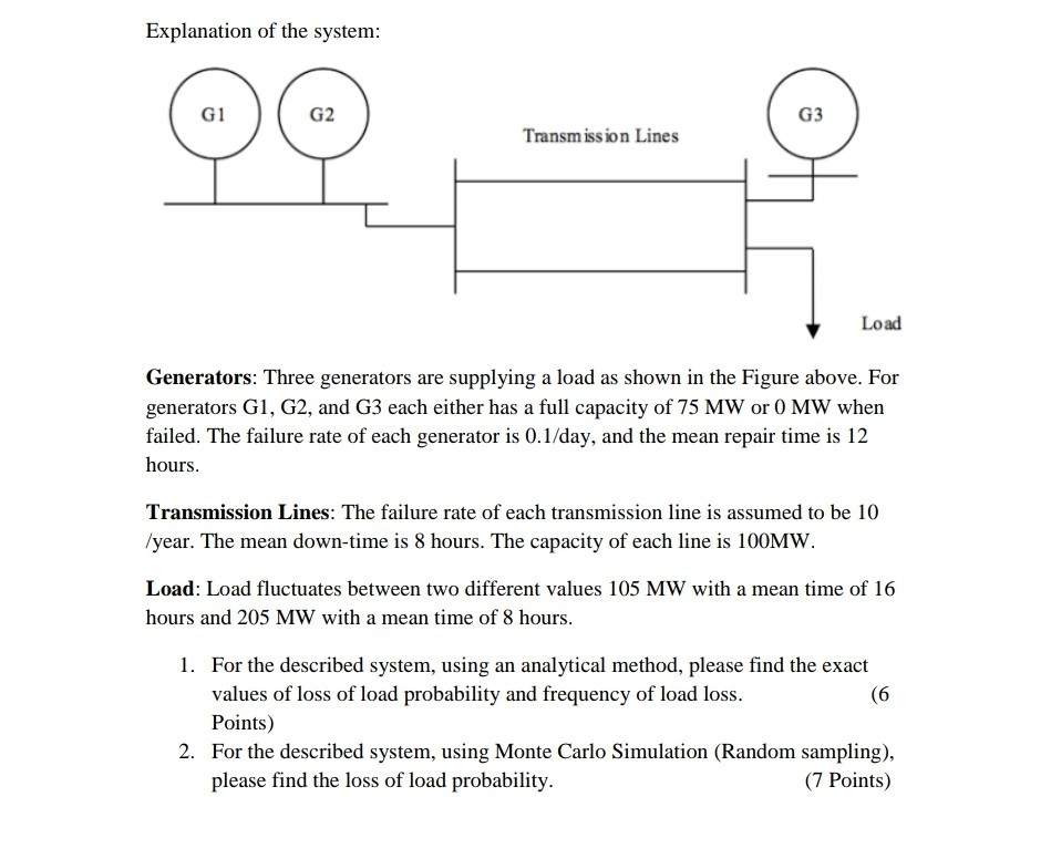Explanation of the system: G1 G2 G3 Transmission | Chegg.com