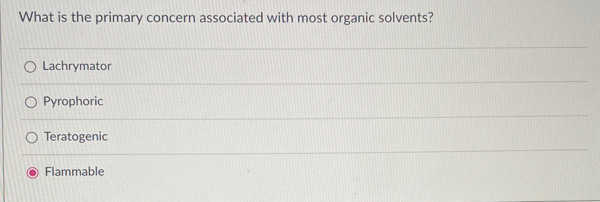 Solved What is the primary concern associated with most | Chegg.com