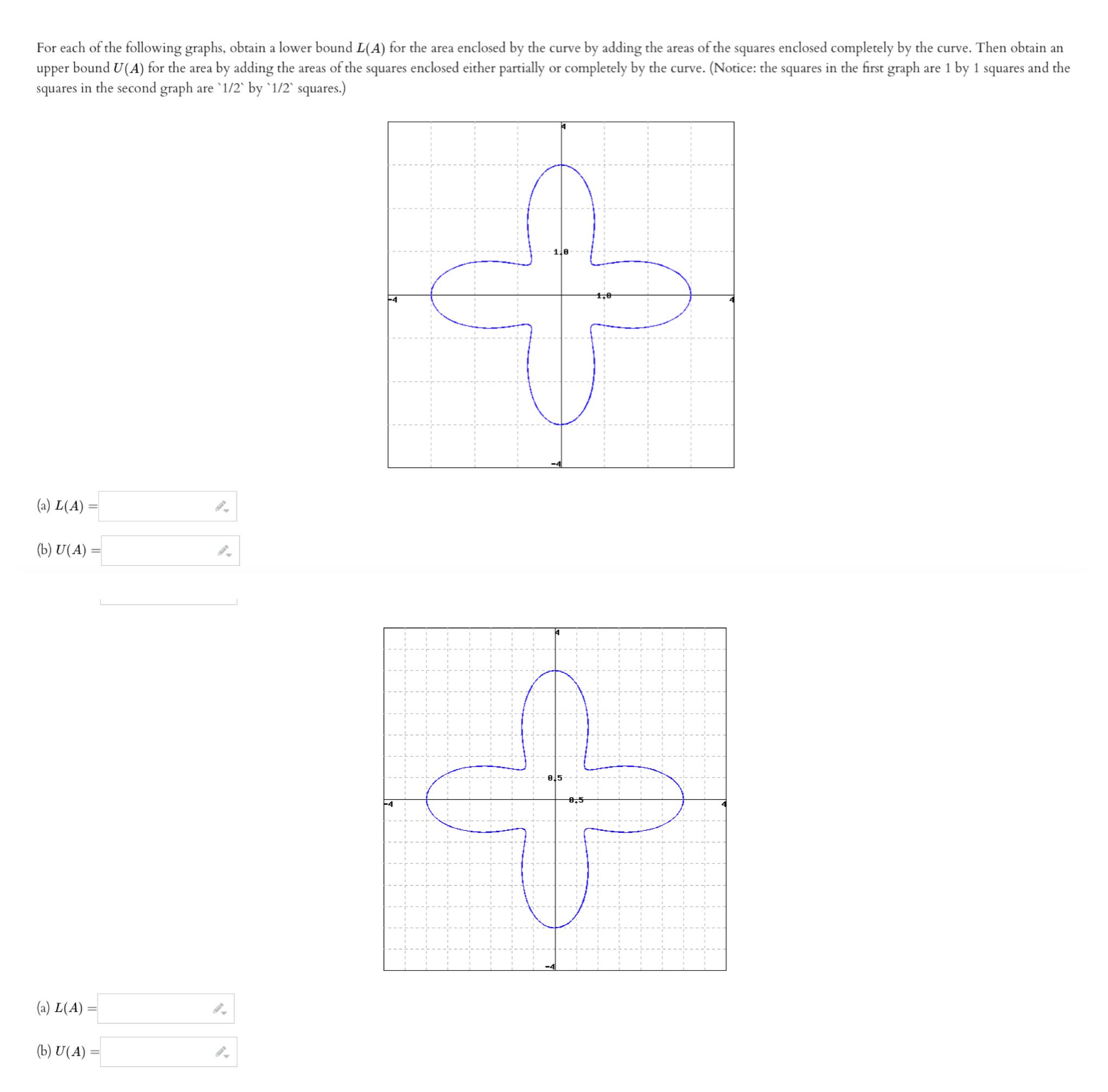 For each of the following graphs, obtain a lower | Chegg.com