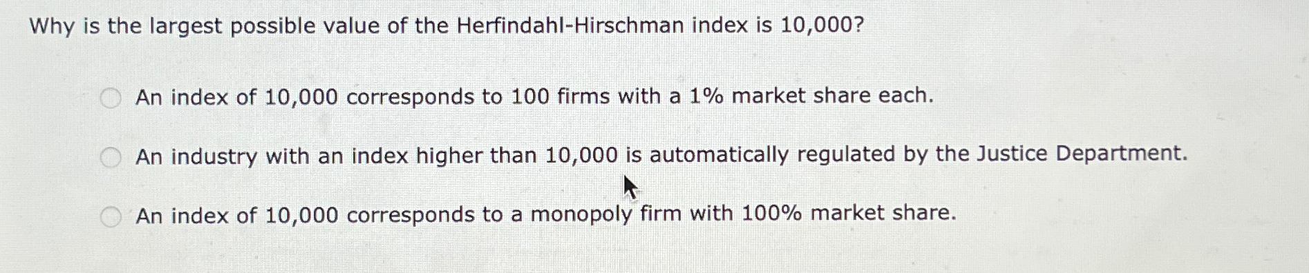Solved Why is the largest possible value of the | Chegg.com
