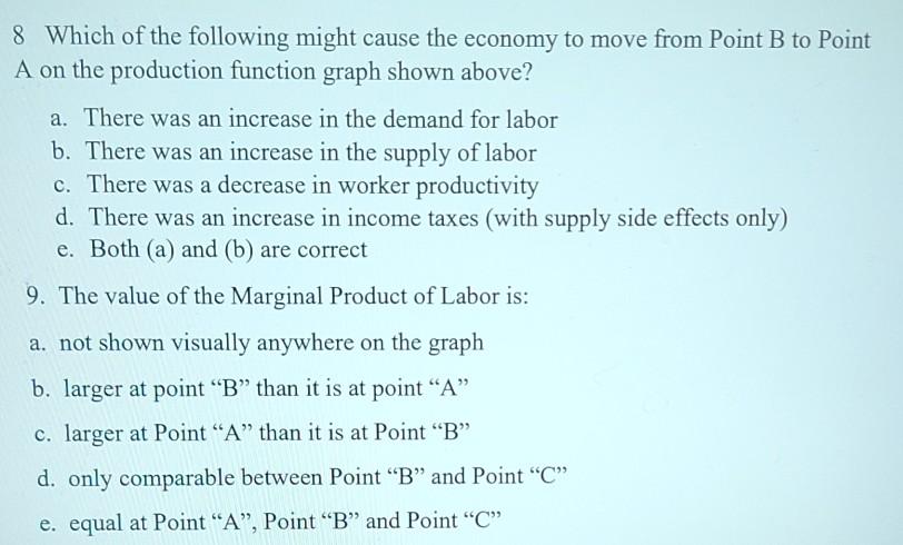 Use the graph below to answer the following THREE (3) | Chegg.com