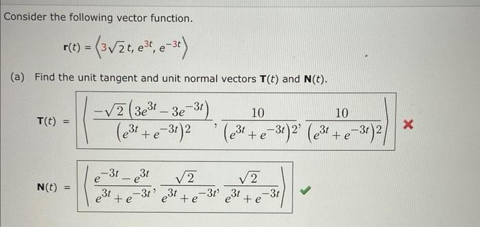 Solved If r(t)= e3t,e−6t,t , find r′(0),T(0),r′′(0), and | Chegg.com