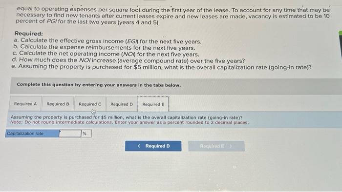 Solved An office building has three floors of rentable space | Chegg.com