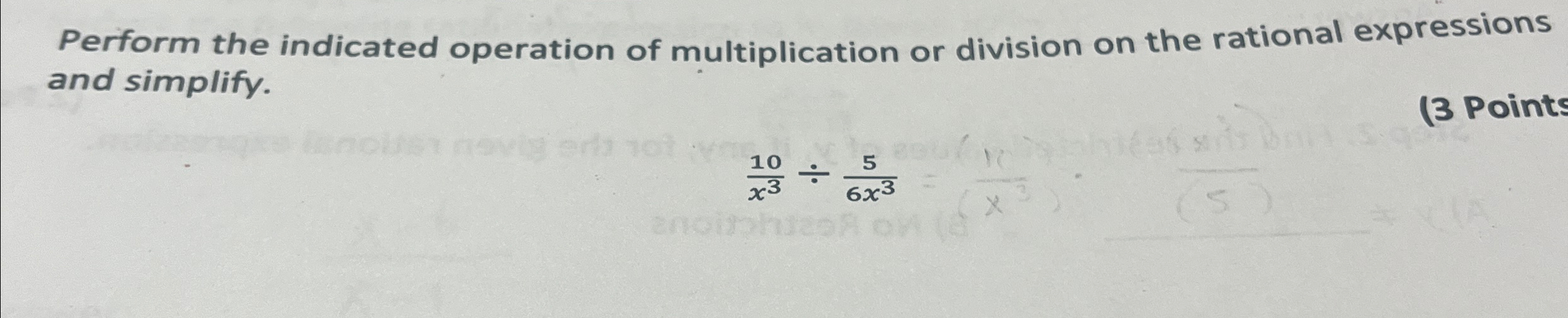 Solved Perform the indicated operation of multiplication or | Chegg.com