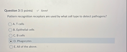Solved Question 3 (5 ﻿points) ﻿SavedPattern recognition | Chegg.com
