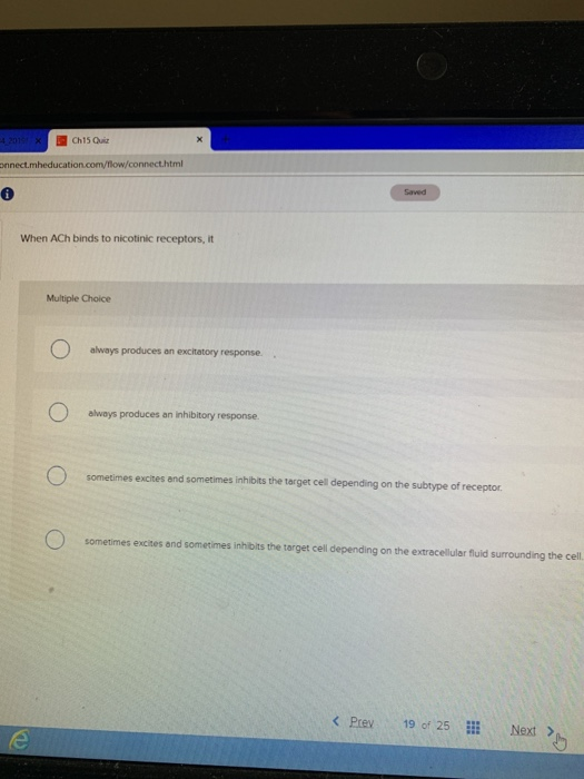 Solved Chas Quiz meducation.com/flow/connect.html nerves | Chegg.com