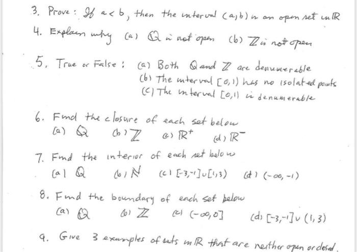 Solved 3 Prove If A 