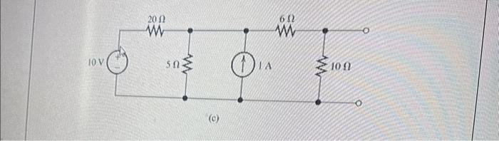 Solved find the equivalent thevenin resistence by zeroing | Chegg.com