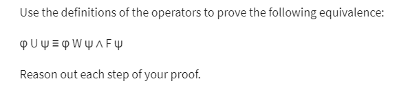 Solved Use the definitions of the operators to prove the | Chegg.com
