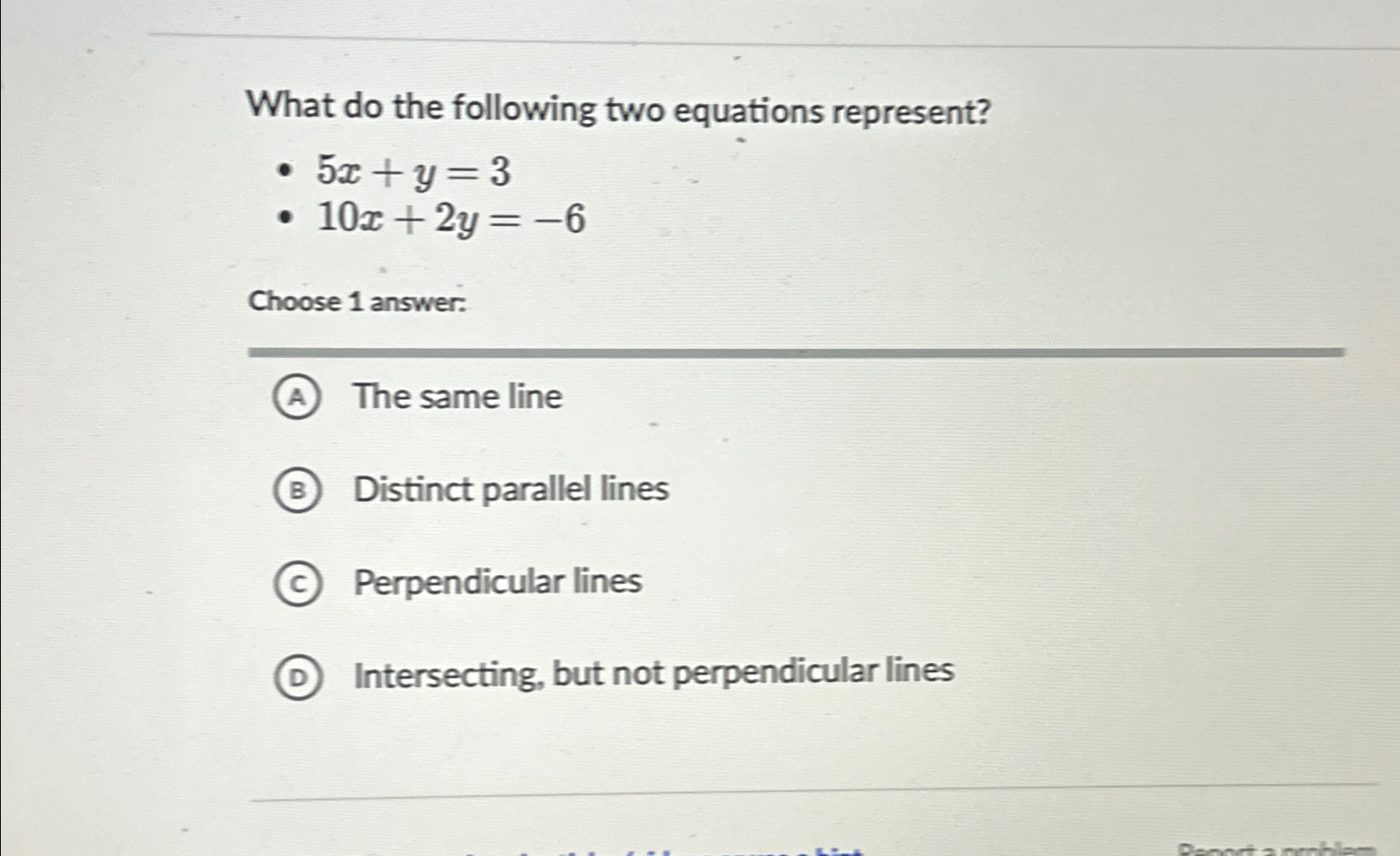 What do the following two equations | Chegg.com
