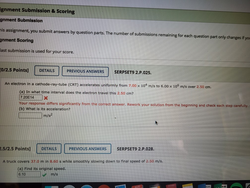 Solved ignment Submission & Scoring gnment Submission his | Chegg.com