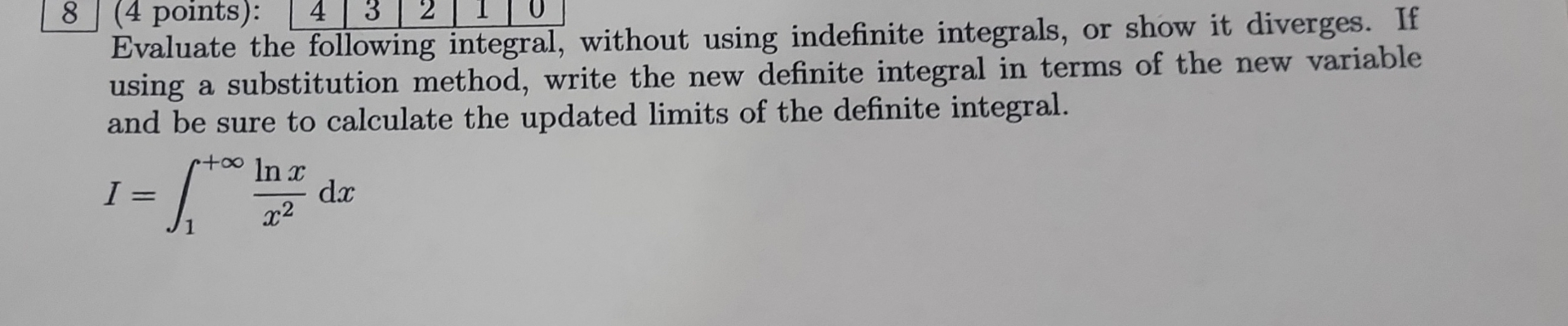 Solved 8 (4 ﻿points): 4 ﻿\table[[4,3]]\table[[3,2]] 1 q, | Chegg.com
