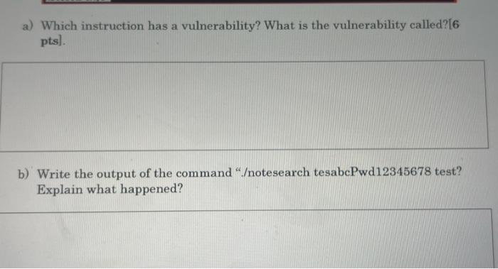 Solved int check_authentication(char *password) { char | Chegg.com