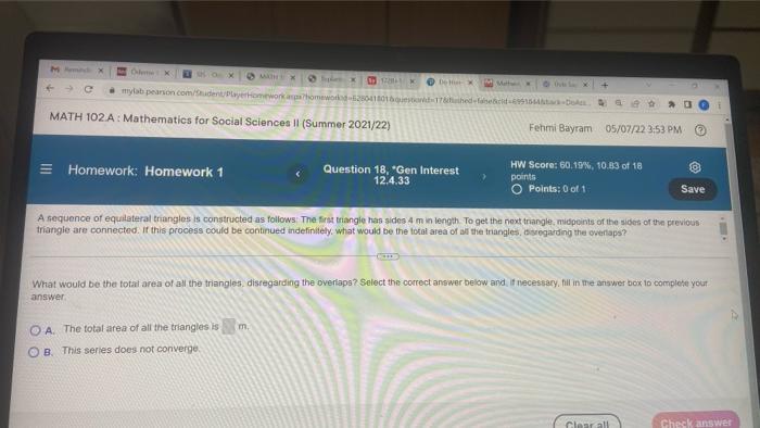 Solved Men X OX 10x mylab pearson.com/Student/PlayerHomework | Chegg.com