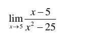 Solved limx→5x2−25x−5 | Chegg.com