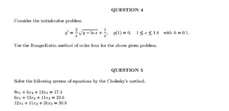 Solved Cotisider the initiabvalue problen | Chegg.com
