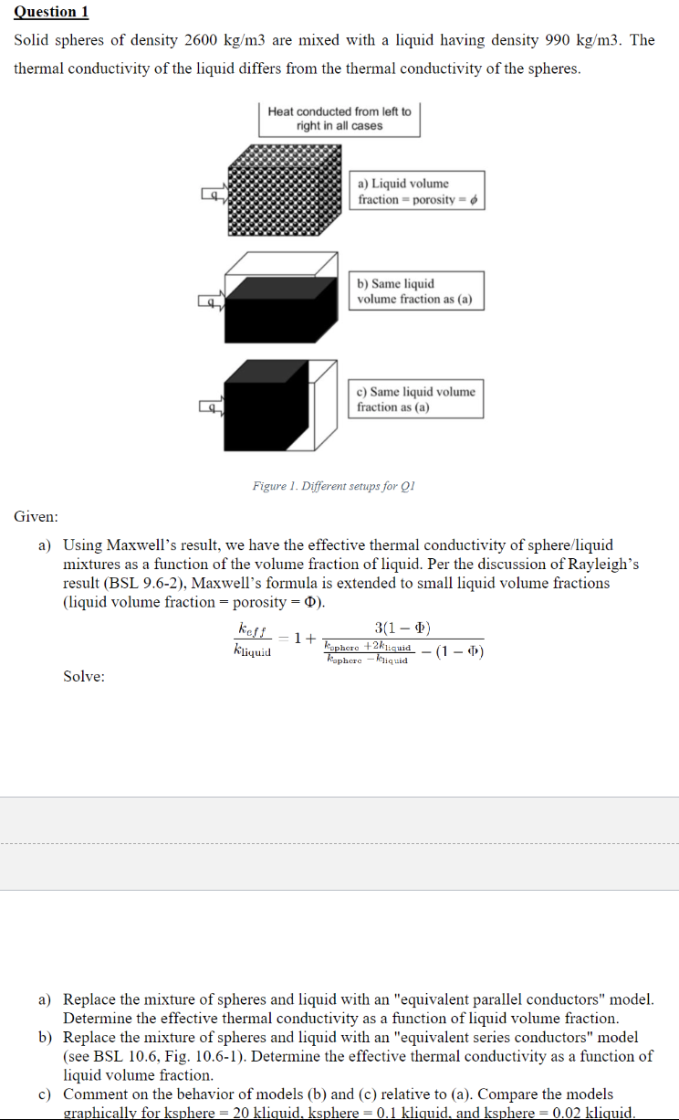 Solved Solve Parts A-C below using the given condition and | Chegg.com