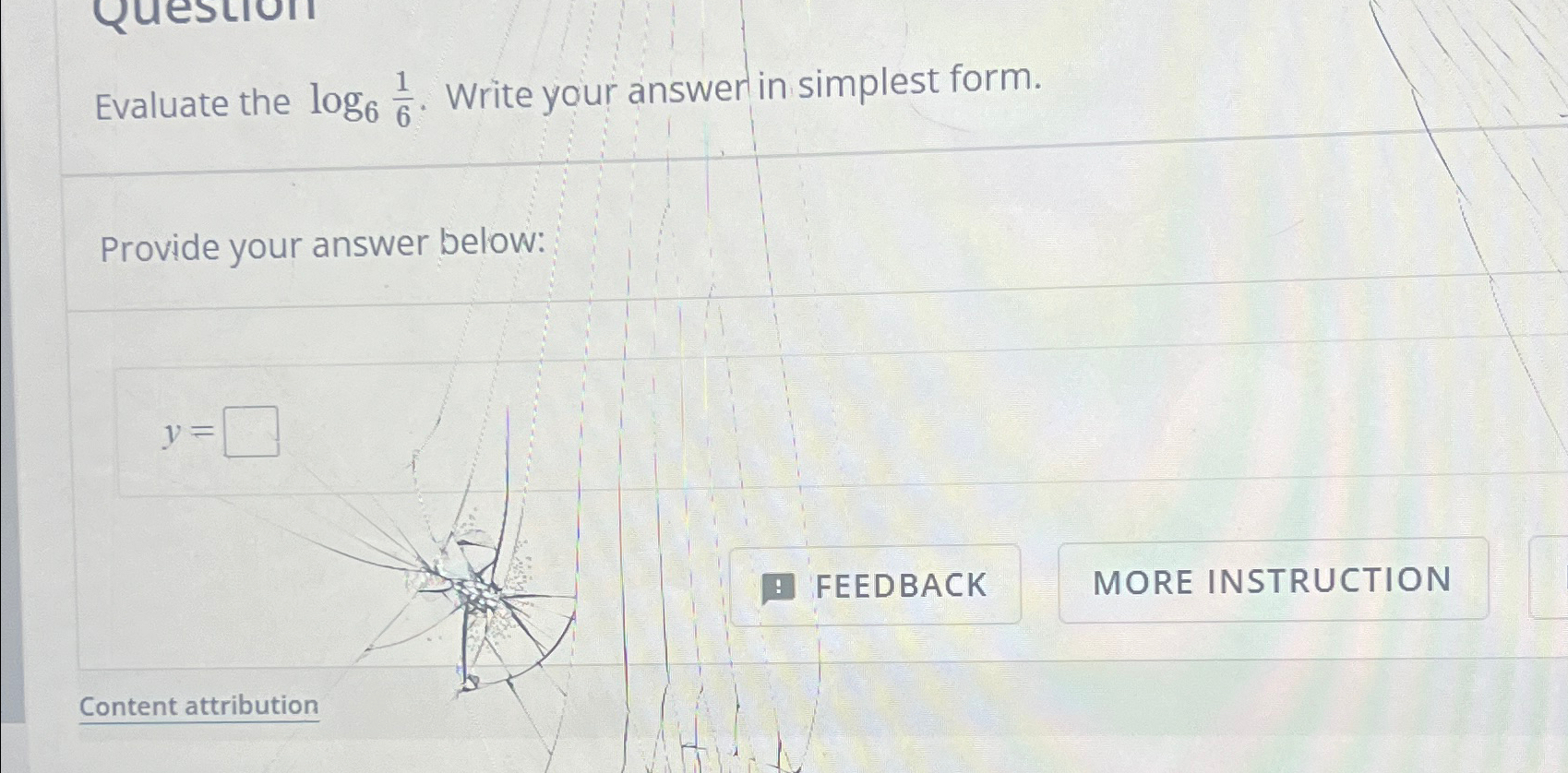Solved Evaluate the log6(16). ﻿Write your answer in simplest | Chegg.com