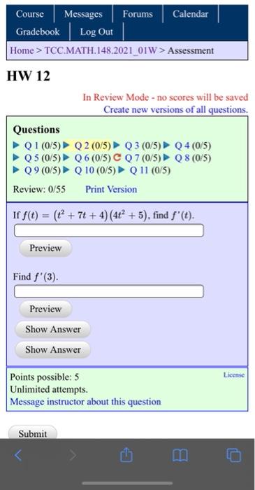 Solved Log Out Course Messages Forums Calendar Gradebook | Chegg.com