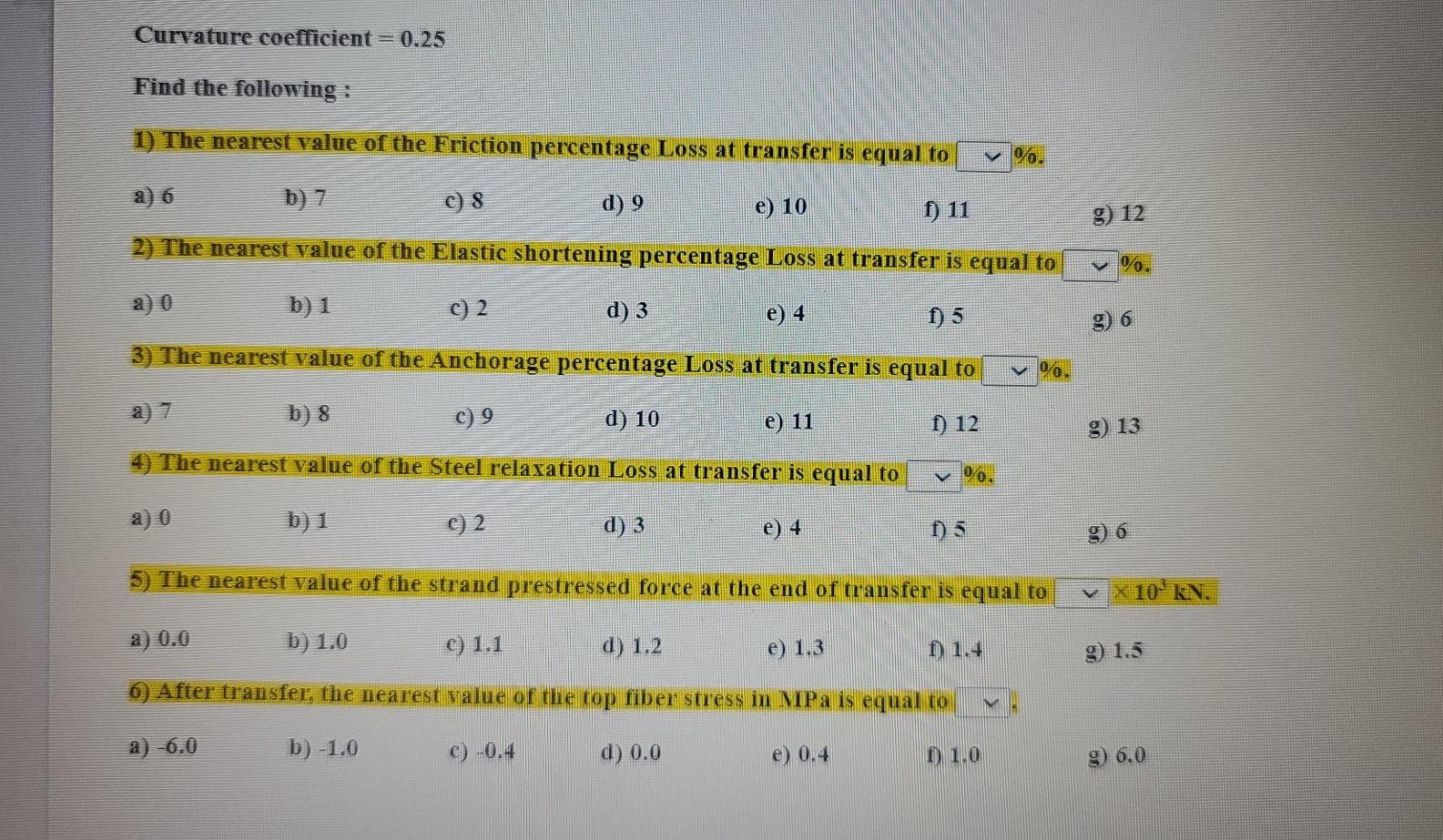 Solved A rectangular post-tensioned cantilever beam with a | Chegg.com