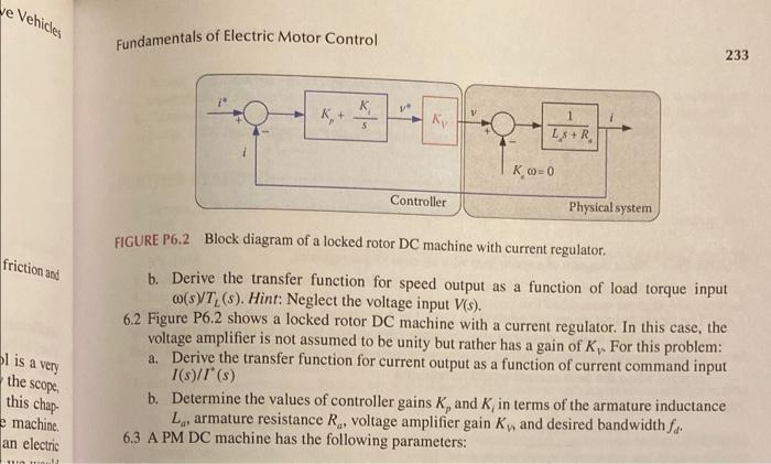 Solved Fundamentals of Electric Motor Control 233 FIGURE | Chegg.com