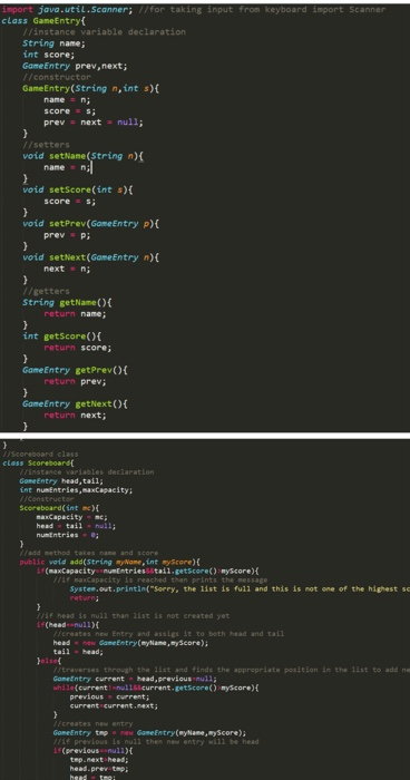Solved import java.util.Scanner; //for taking input from | Chegg.com