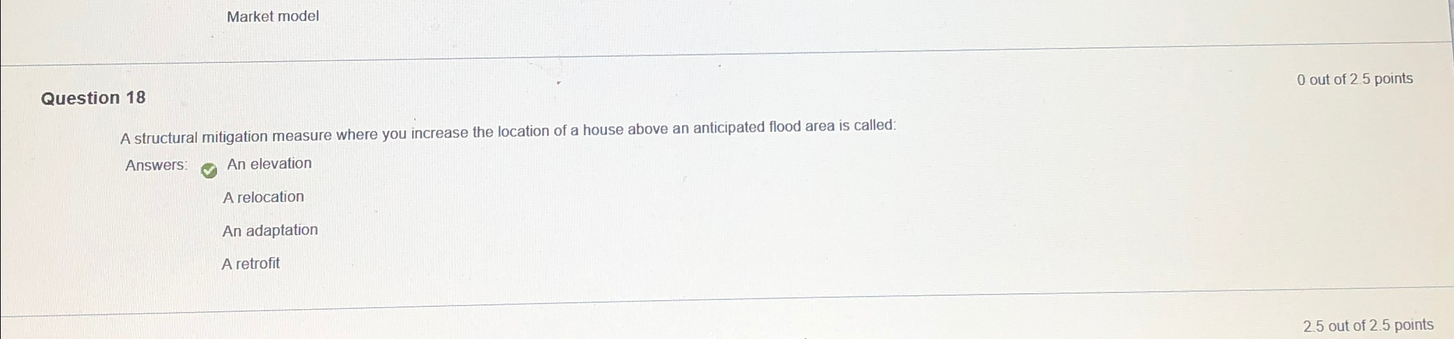 Solved Market modelQuestion 180 ﻿out of 25 ﻿pointsA | Chegg.com