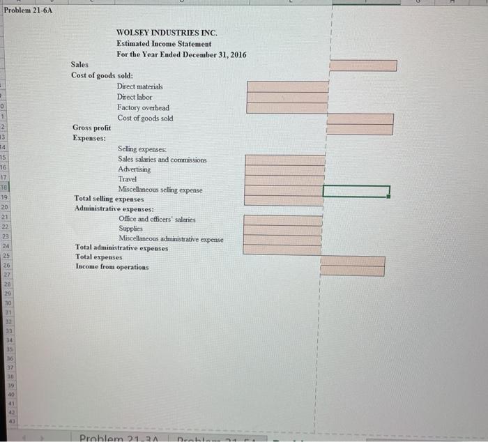 Solved PR 21-3A Break-even sales and cost-volume-profit | Chegg.com