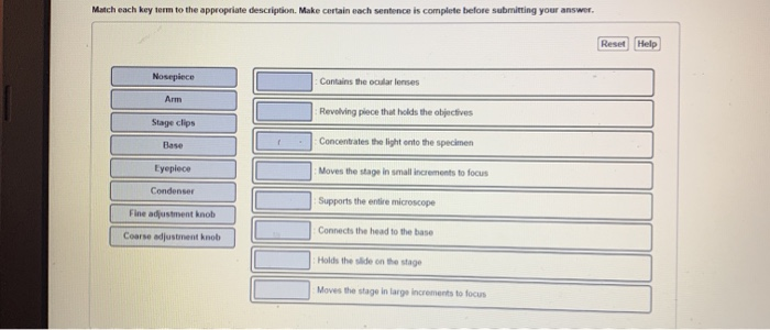 Solved Match each key form to the appropriate description. | Chegg.com