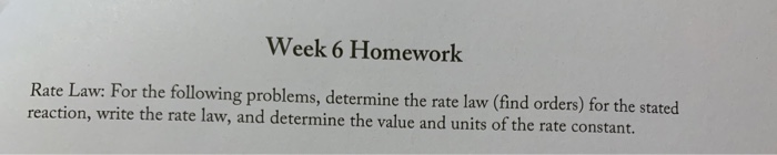 Solved (2. For the reaction A + 2B + 2C → D+2E Experiment | Chegg.com