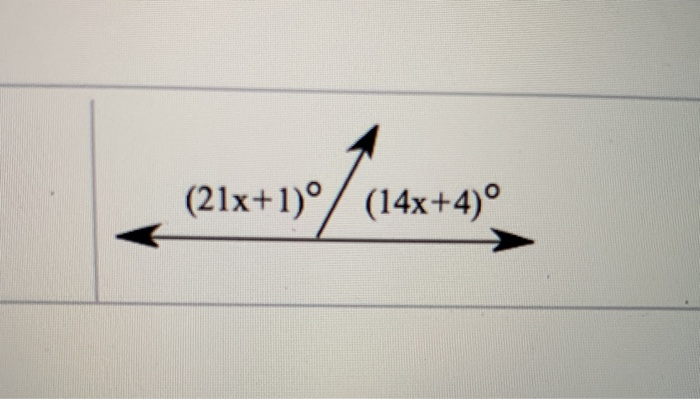 Solved (21x+1)°/ (14x+4)º (3x+36) º x (8x+6)° 16x +4 4x | Chegg.com
