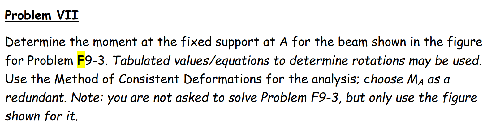 Solved Problem 7 ﻿using image of F9-3Solve the following | Chegg.com