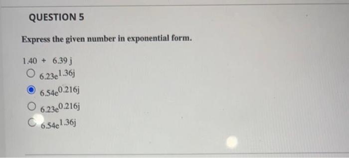 Solved Express the given number in exponential form. | Chegg.com