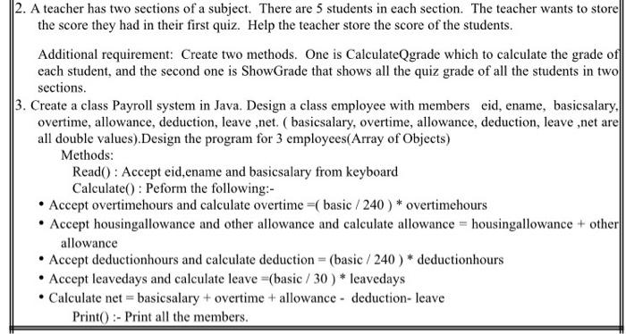 Solved 1. Make a super class name CIRCLE that has two | Chegg.com