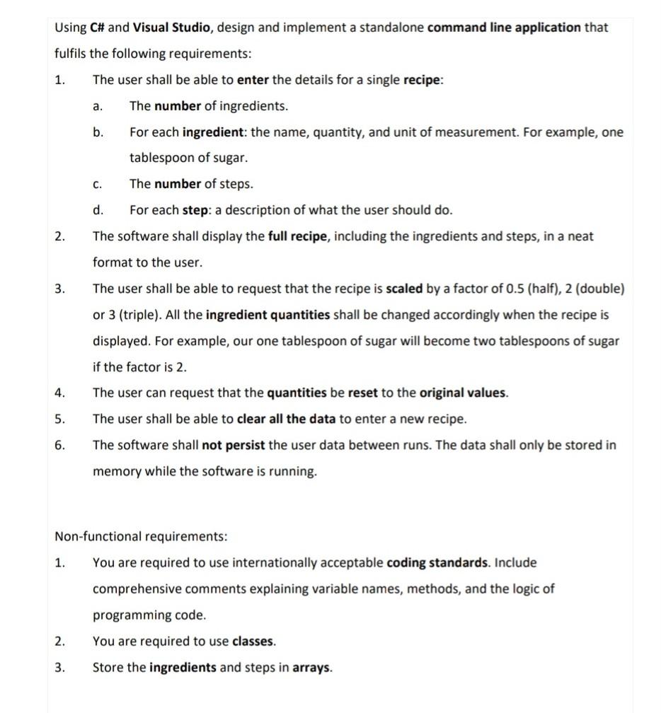 Solved Please do using C# code show what is put in the | Chegg.com