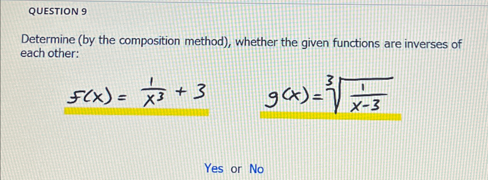 Solved QUESTION 9Determine (by the composition method), | Chegg.com