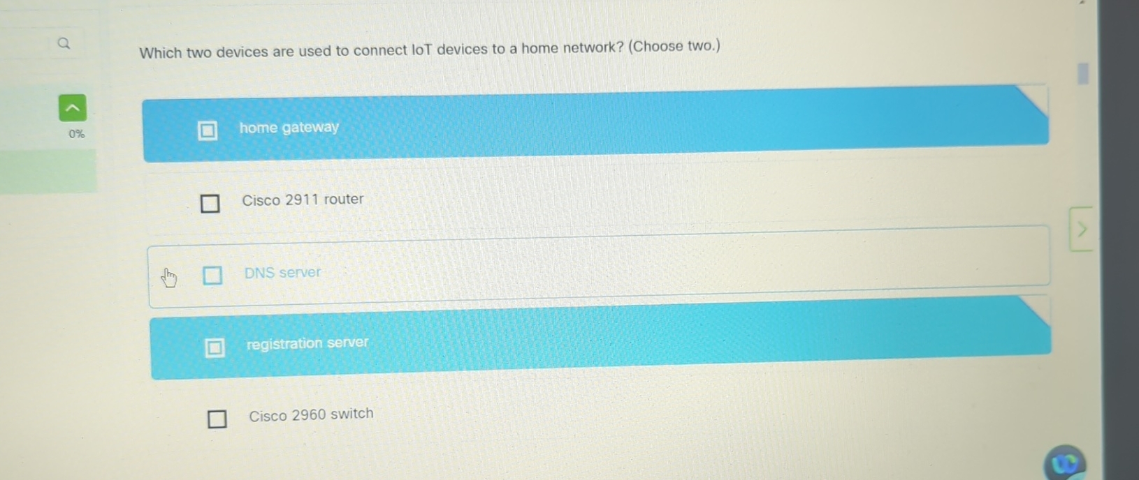 Solved Which two devices are used to connect loT devices to | Chegg.com